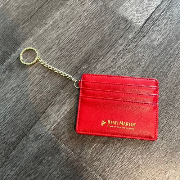 Remy Martin | Accessories | Remy Martin Red Leather Card Holder ...